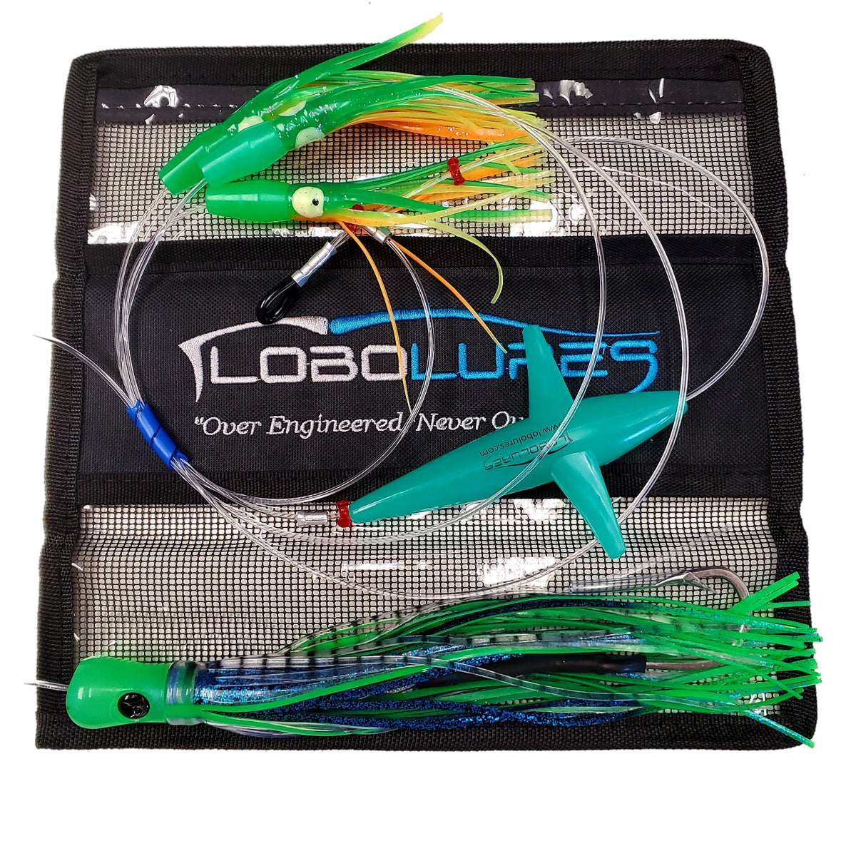 Lobo Lures Skipjack Hybrid UV & Micro-Typhoon Daisy Chain ( ONLY 3 AVA
