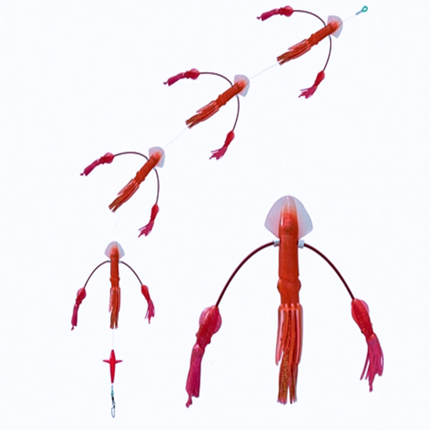 SquidNation Long Tail Flippy Floppy Thing Tuna Marlin Magnet – Lobo Lures